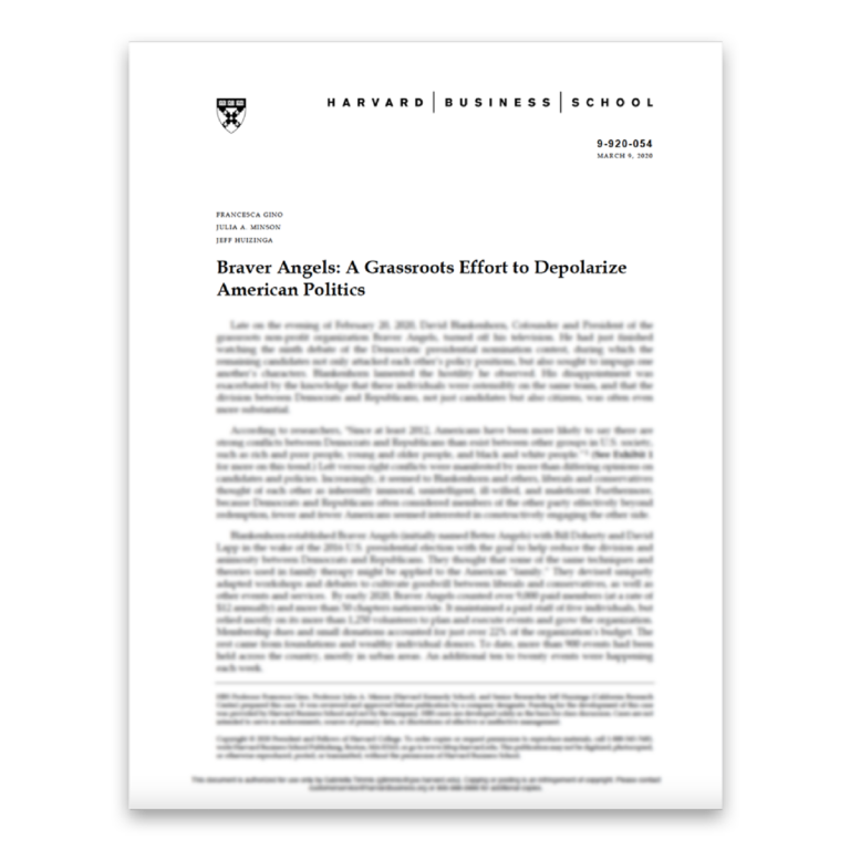 Our Impact - Braver Angels